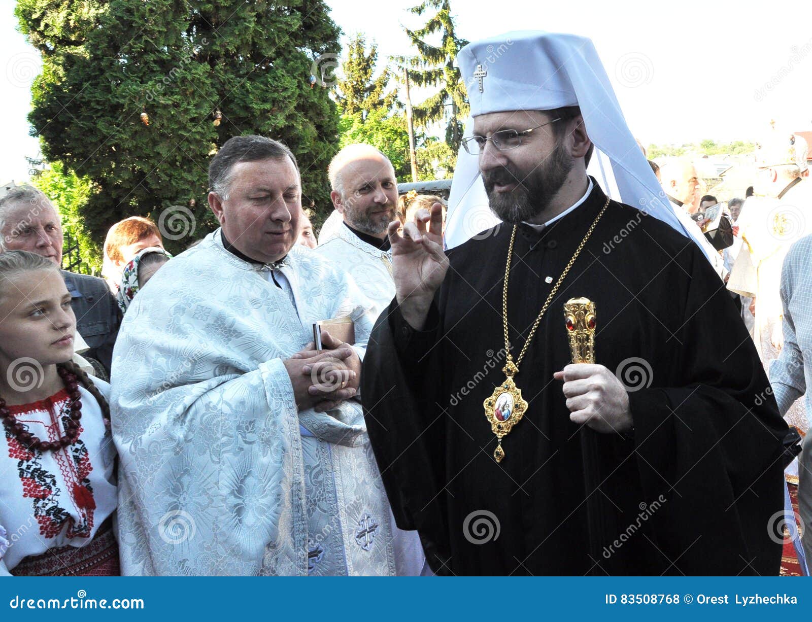 Major Archbishop Sviatoslav Shevchuk _2 Redaktionell Arkivfoto - Bild ...