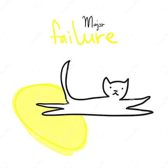Major failure stock illustration. Illustration of funny - 28844248