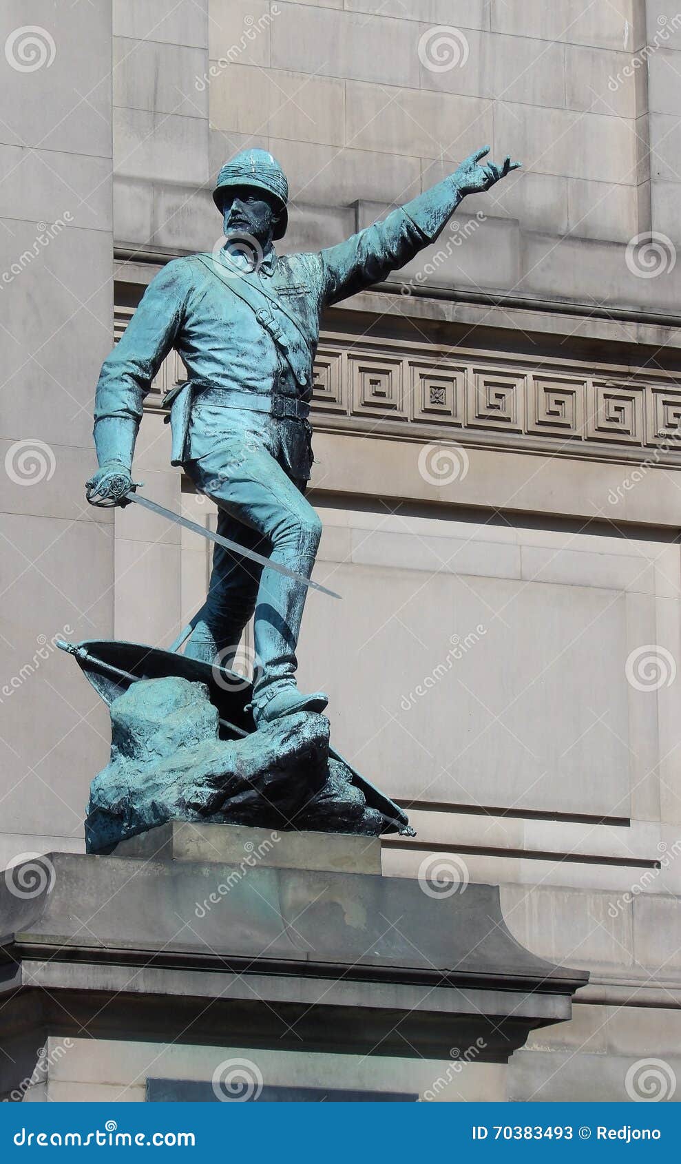 Major General William Earle Statue Stock Image - Image of george, birch ...