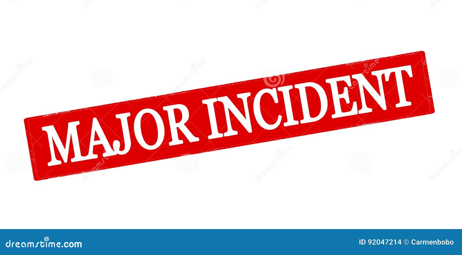 Major incident stock illustration. Illustration of happening - 92047214