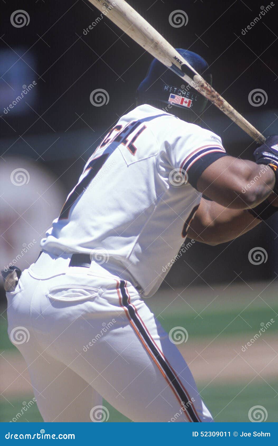 Major League Baseball Player at Bat Editorial Photo - Image of closeup ...