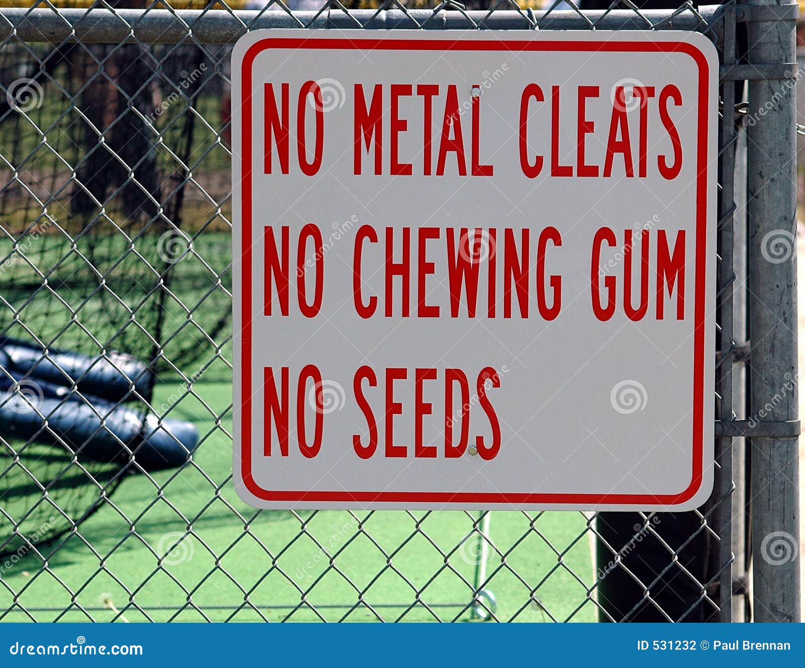 Major League Baseball Sign stock photo. Image of field - 531232