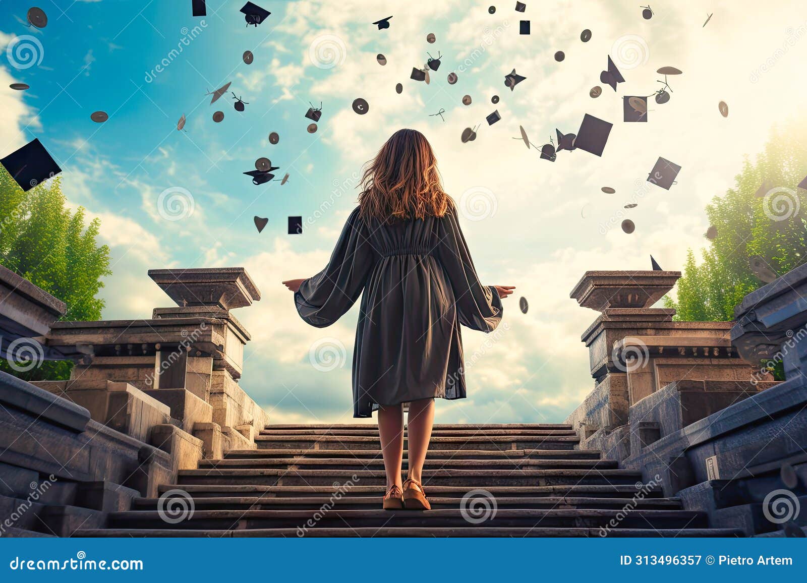 Major Milestones Setting Academic and Career Goals Stock Image - Image ...