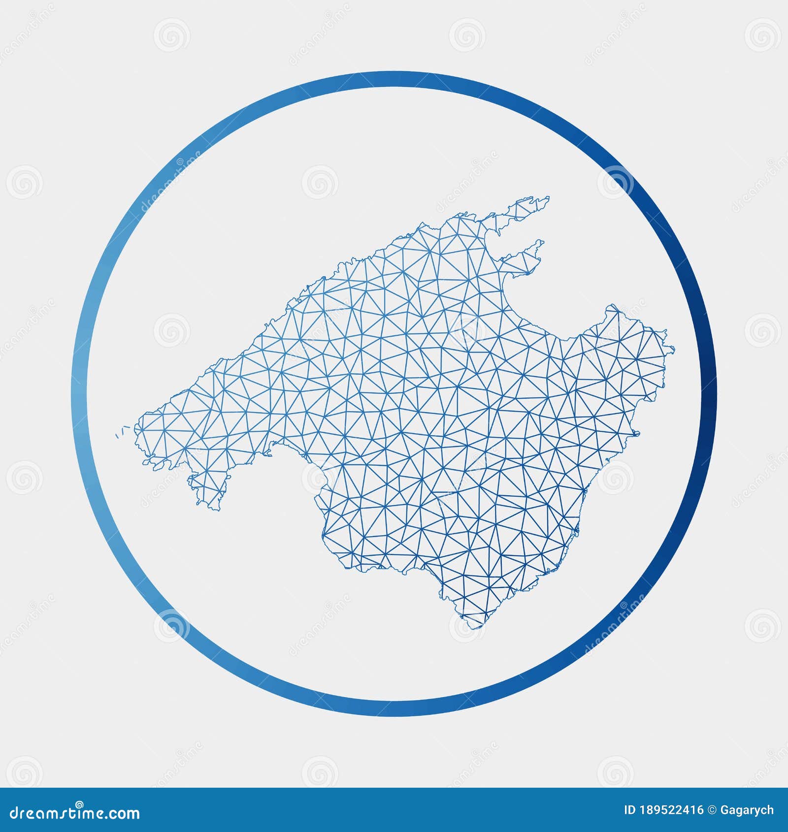 Majorca icon. stock vector. Illustration of abstract - 189522416