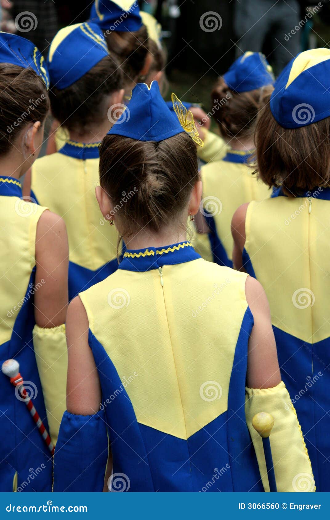 Majorette stock photo. Image of children, girl, majorette - 3066560