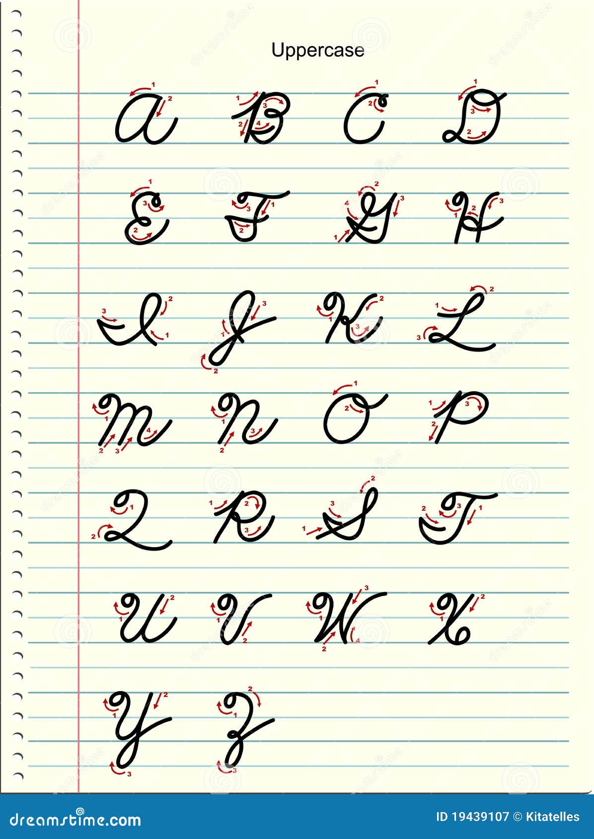 Majuscule illustration de vecteur. Illustration du écriture - 19439107