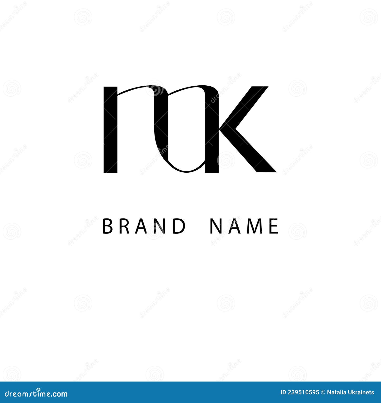 Mak logo stock vector. Illustration of company, typography - 239510595