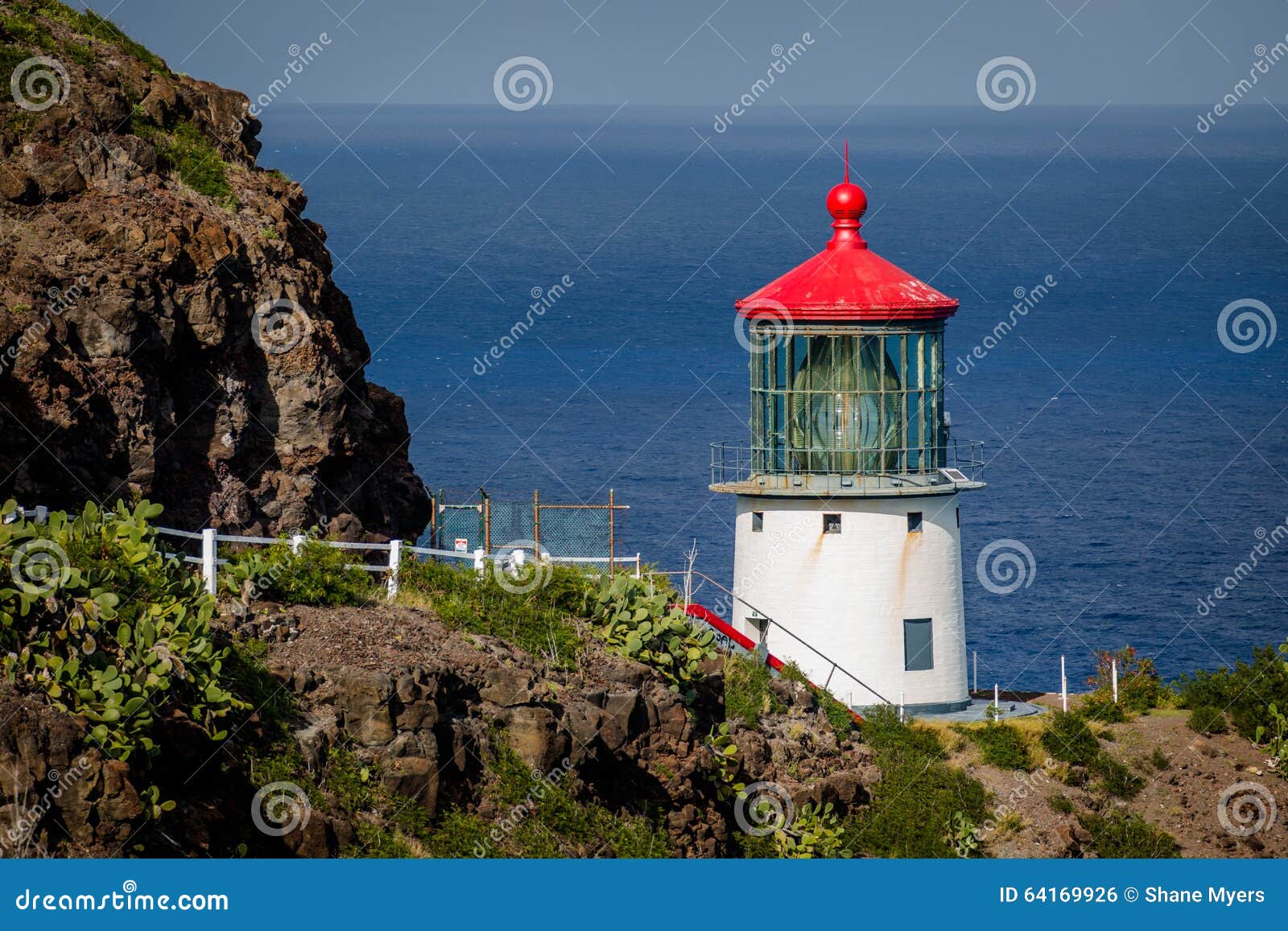 Makapu u Lighthouse stock photo. Image of makapuulighthouse - 64169926