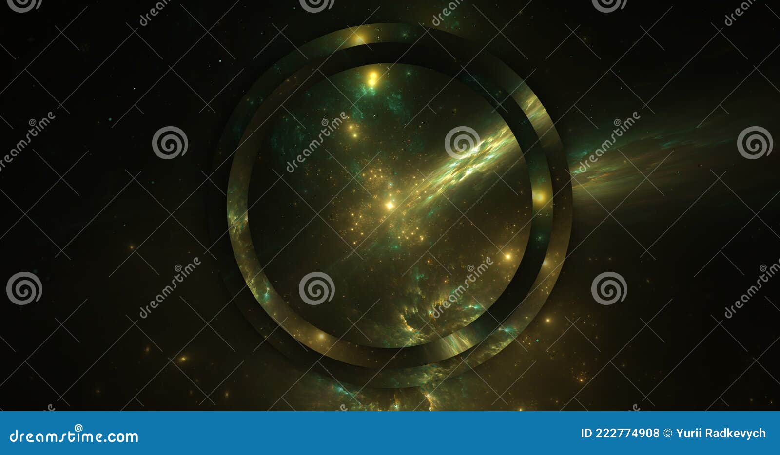 Abstract Circle Space Background #16 Stock Illustration - Illustration ...