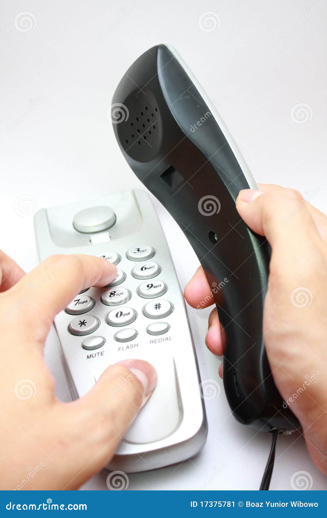 Make a call stock image. Image of communicate, focus - 17375781