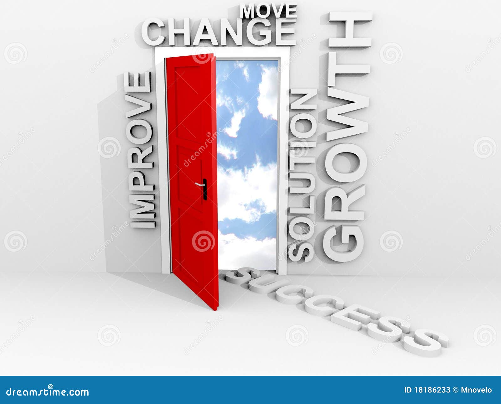 Make a change stock illustration. Illustration of growth - 18186233