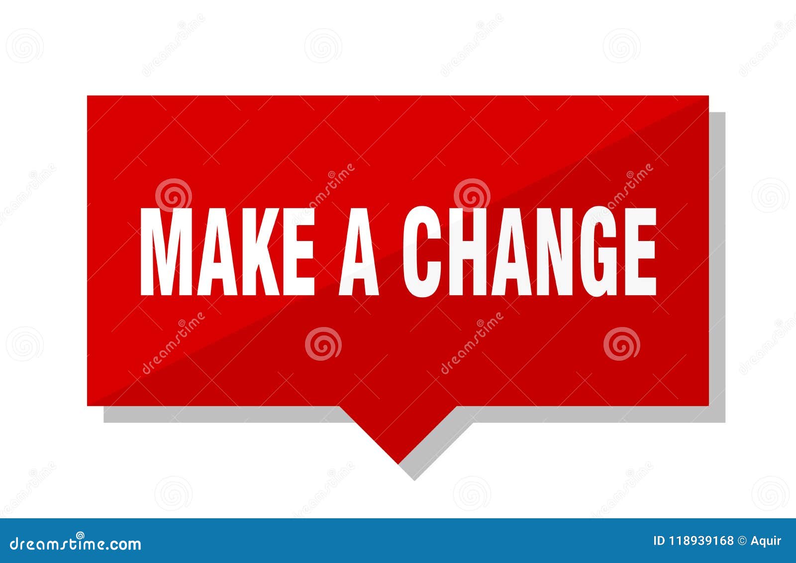 Make a change price tag stock vector. Illustration of seal - 118939168
