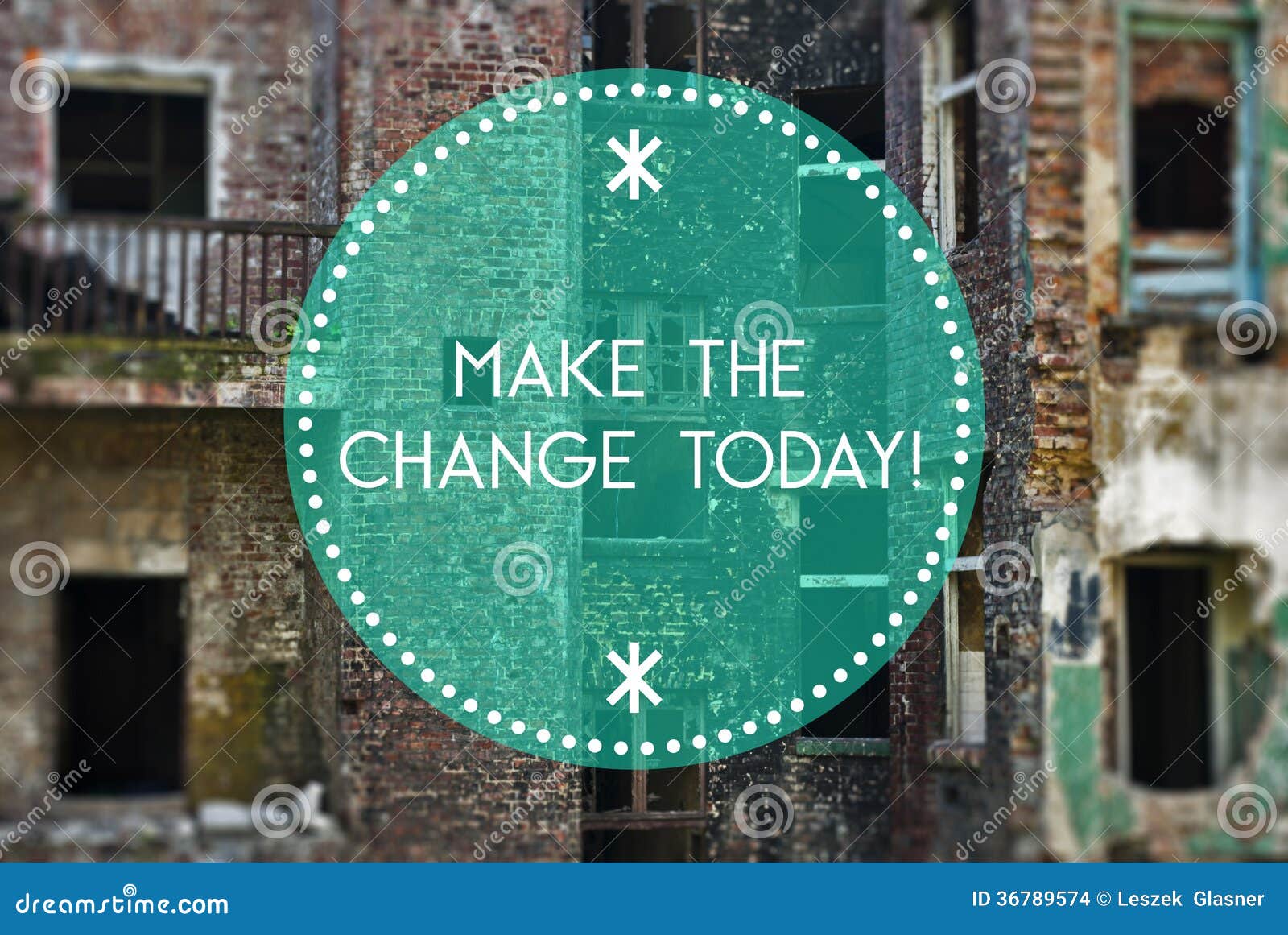 Make the Change Today New Beginning Stock Photo - Image of conceptual ...