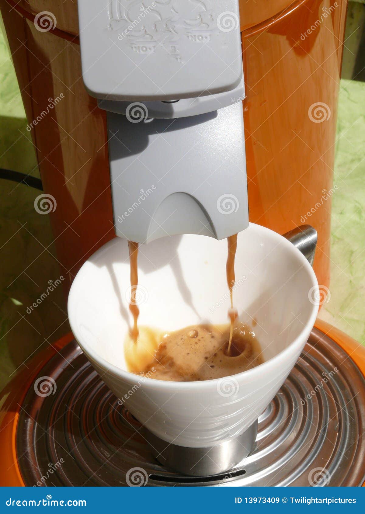 Make coffee stock image. Image of prepare, cappuccino - 13973409