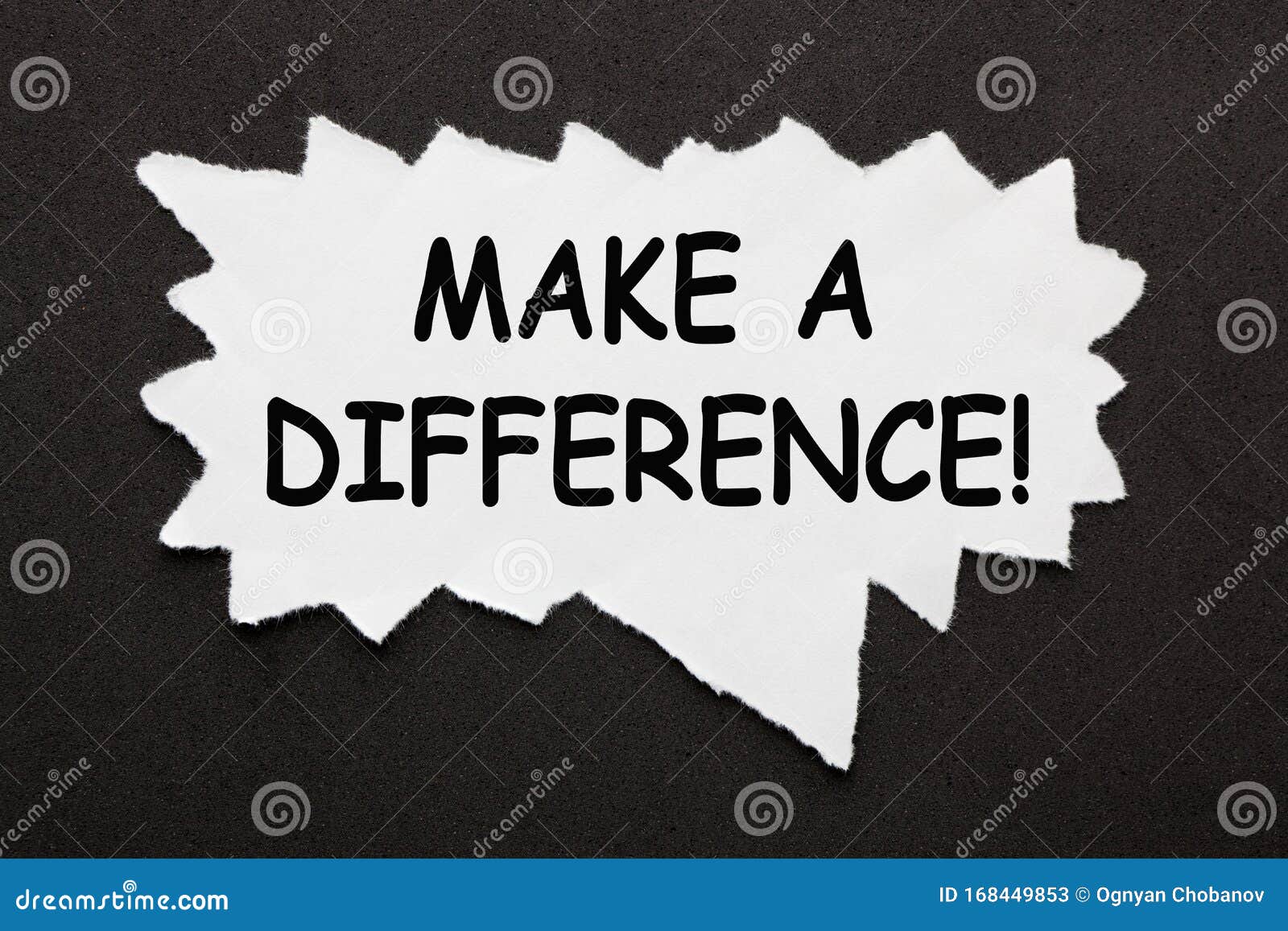 Make a Difference stock illustration. Illustration of discussion ...