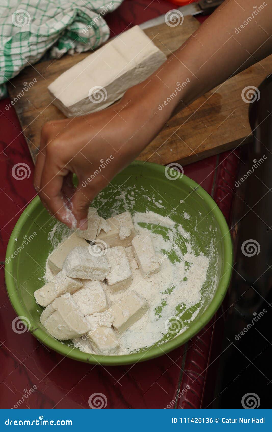 Make the Dough Food, Version 2 Stock Photo - Image of hand, chef: 111426136