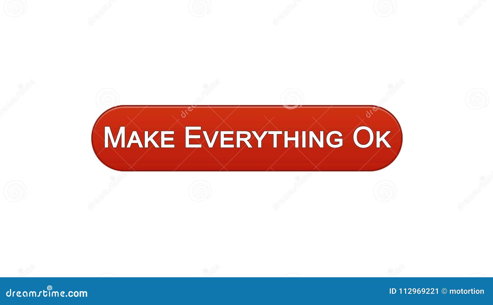 Make Everything Ok Web Interface Button Wine Red Color, Internet Site ...