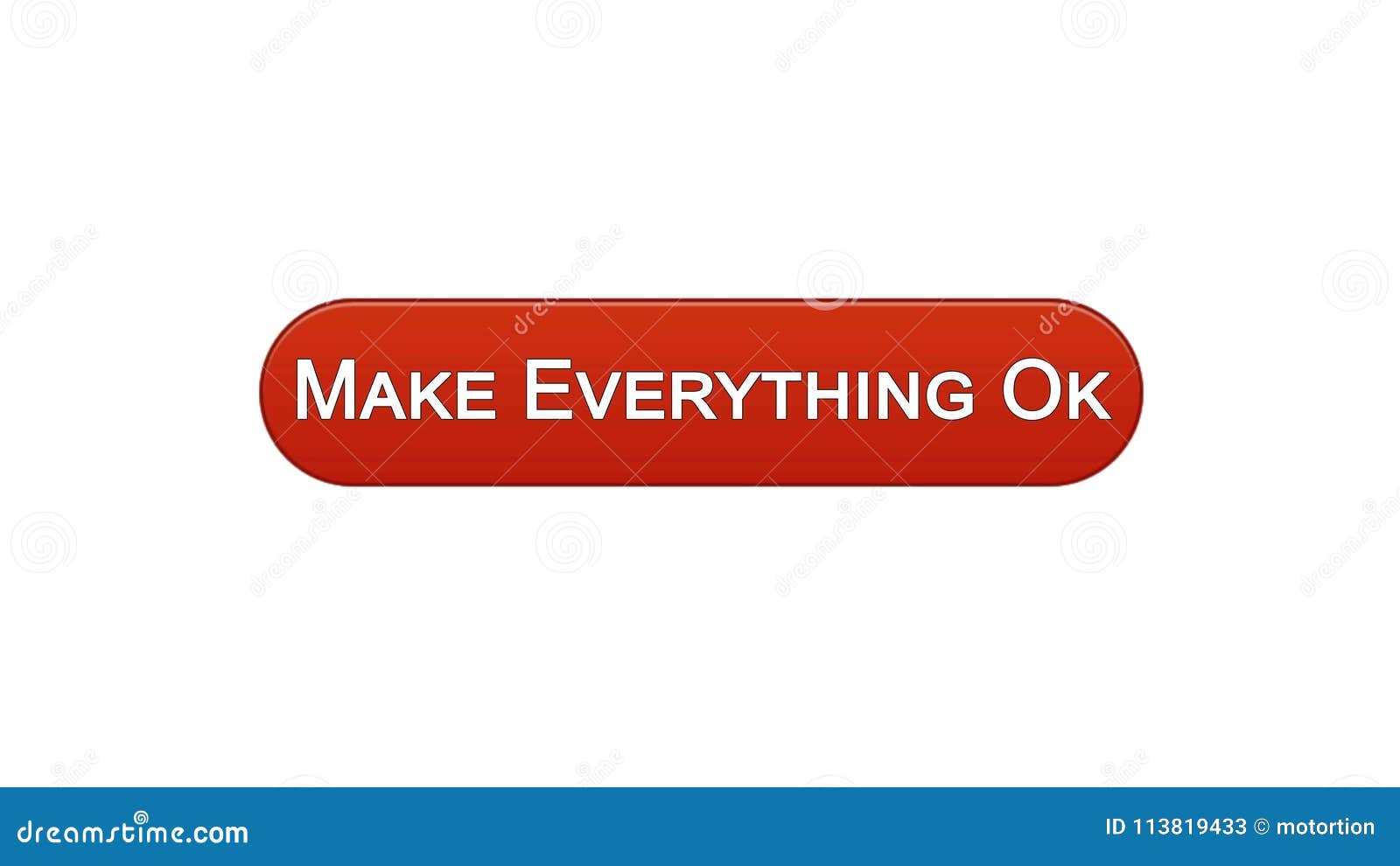 Make Everything Ok Web Interface Button Wine Red Color, Internet Site ...