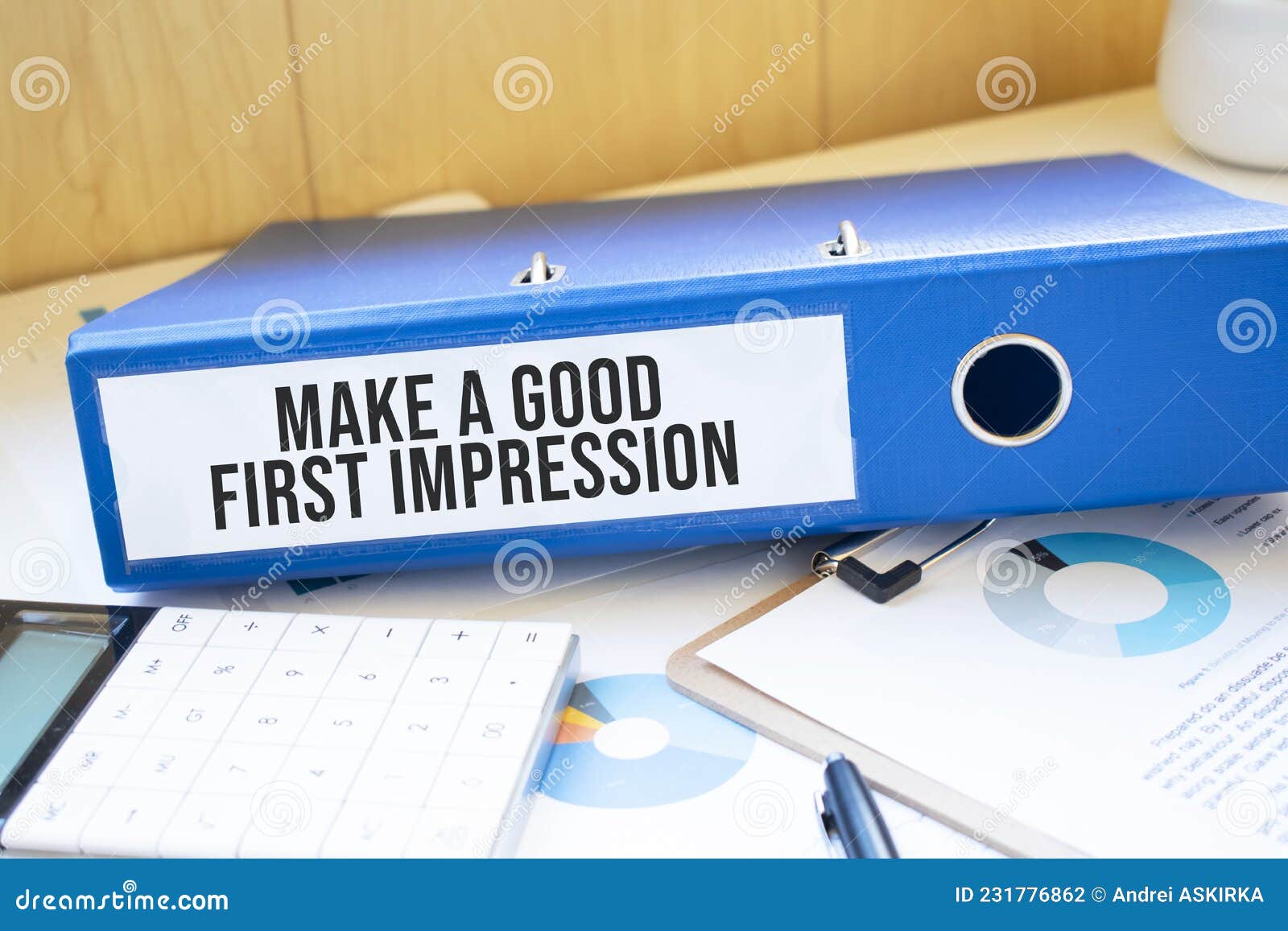 Make a Good First Impression Words on Labels with Document Binders ...
