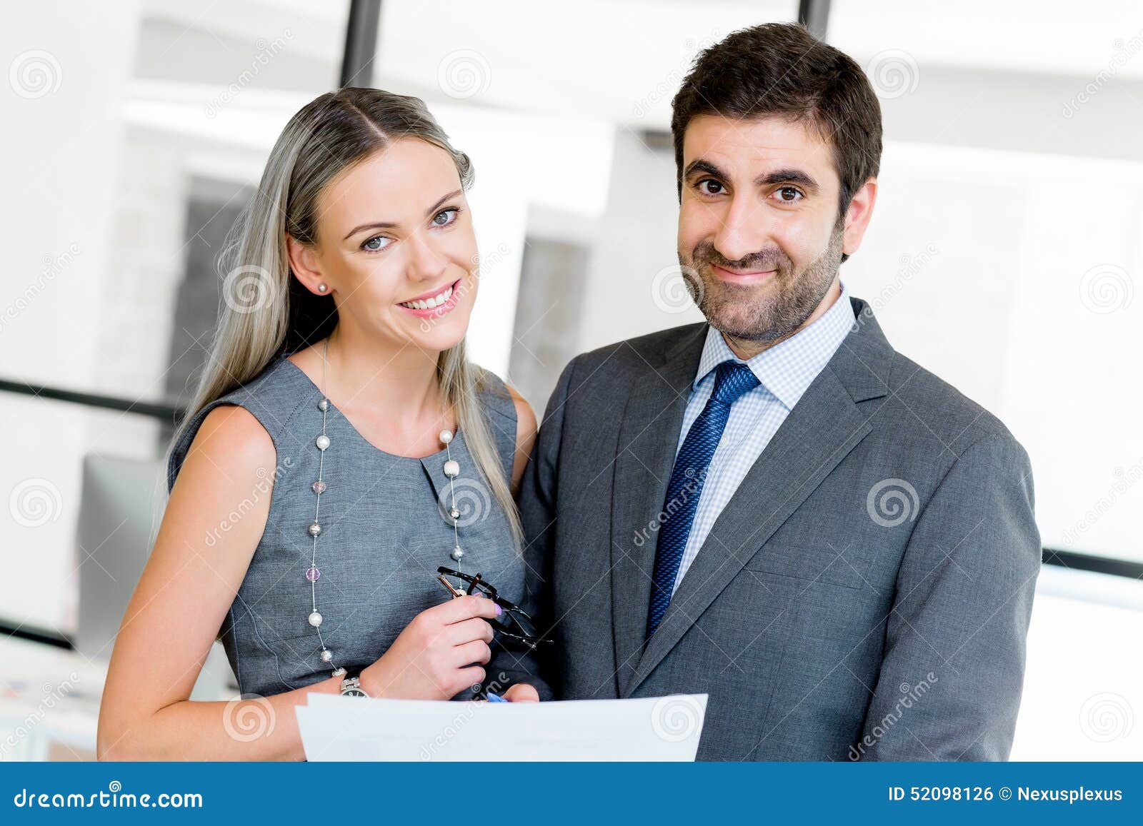 We Make a Great Team Together Stock Photo - Image of modern, office ...