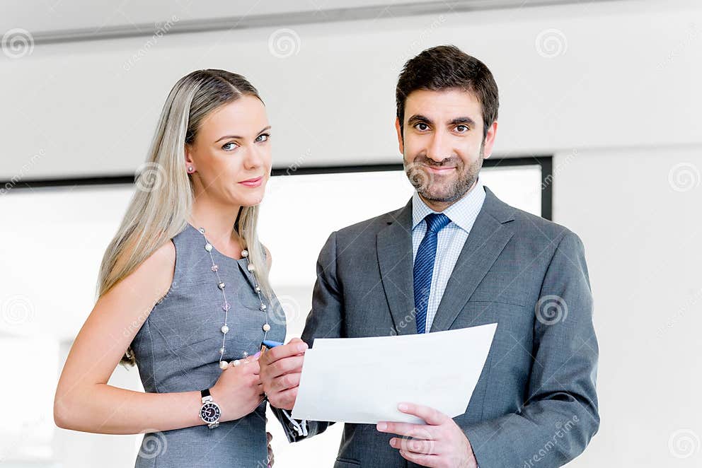 We Make a Great Team Together Stock Photo - Image of talking, modern ...