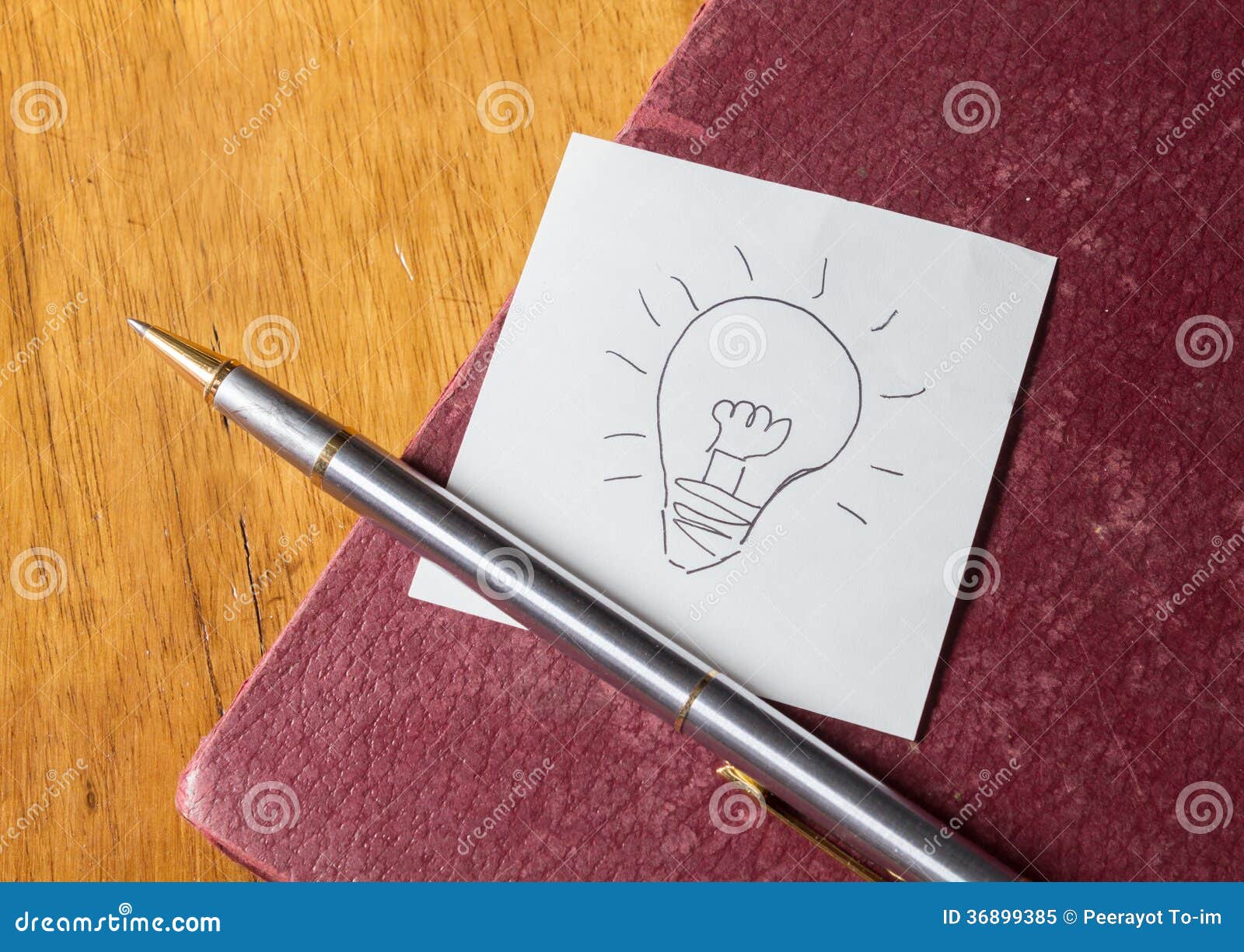 Make an idea. stock image. Image of innovation, knowledge - 36899385