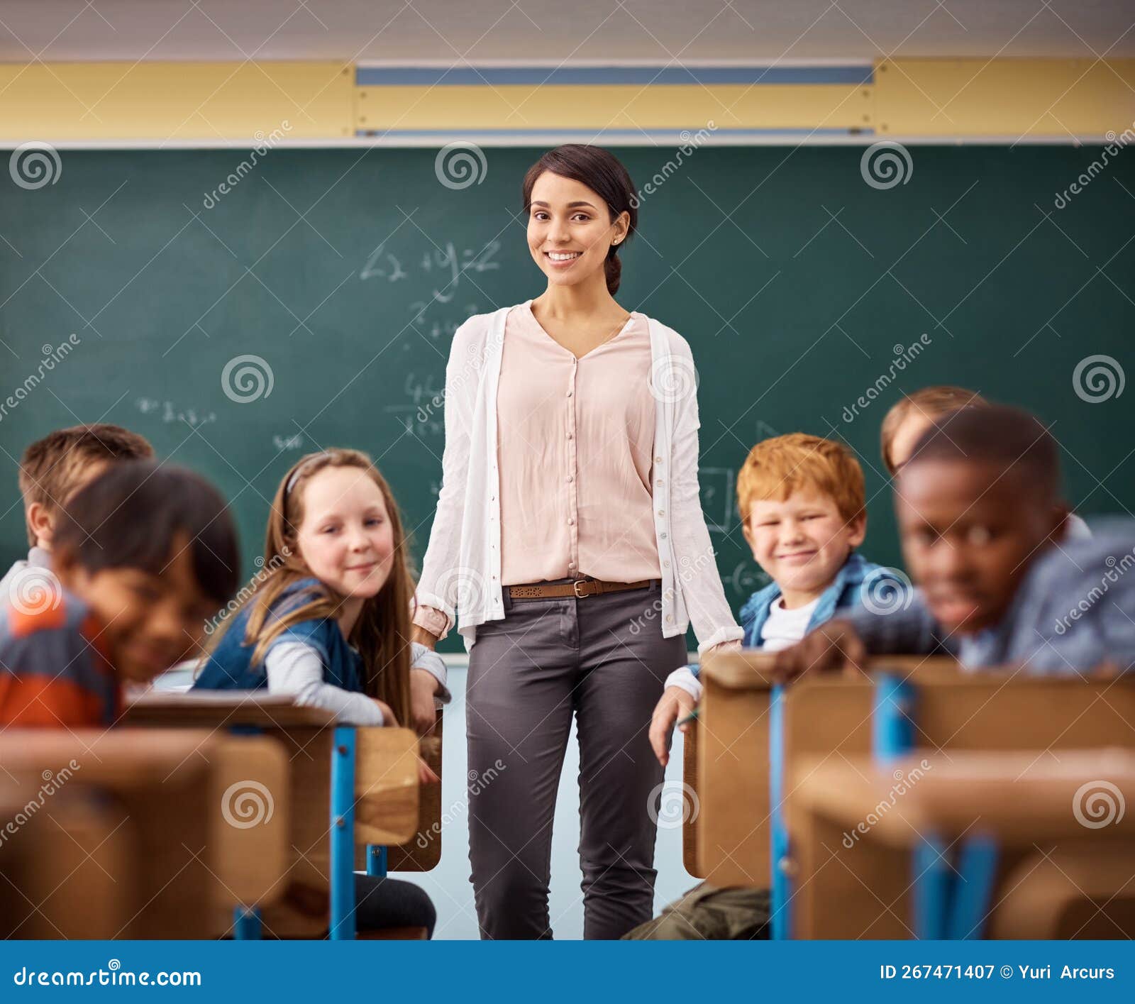 We Make Learning Fun in this Class. Portrait of a Young Female Teacher ...