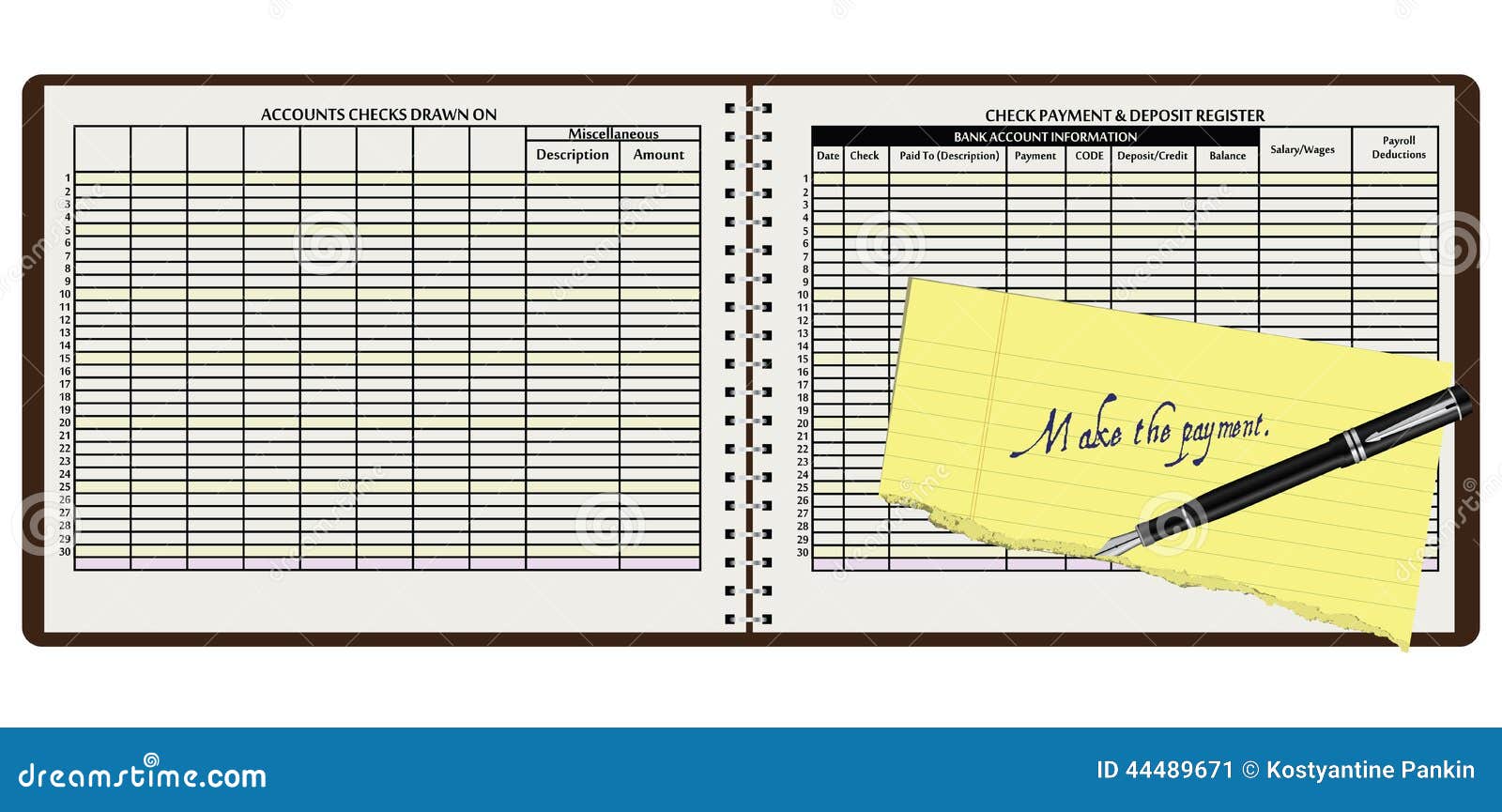 Payment Reminder Icon. Blue Color Vector Eps Royalty-Free Stock Photo ...