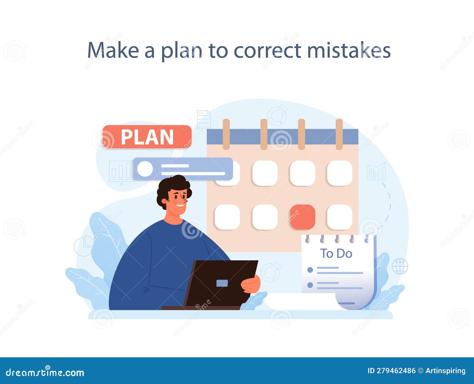 Make a Plan To Deal with Judgement at Work. Employee Dealing Stock ...