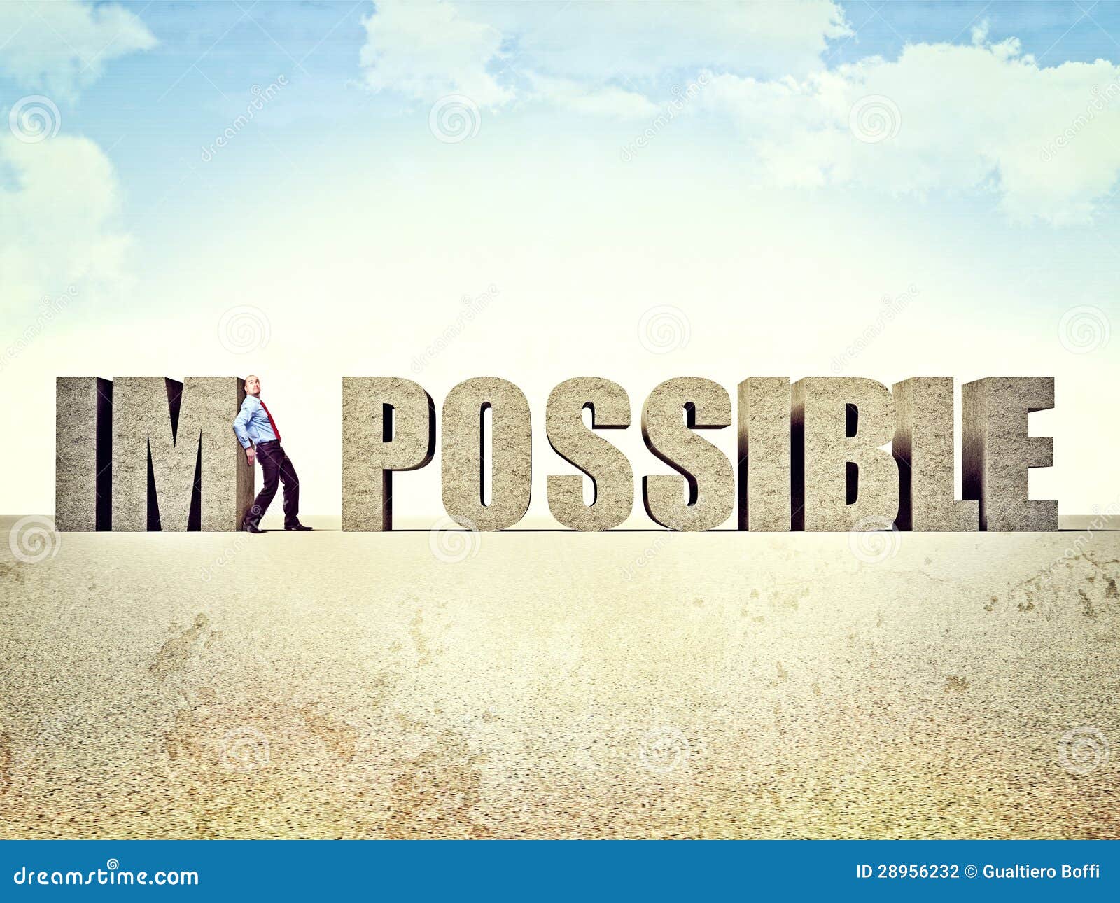 Make it possible stock photo. Image of abstract, winner - 28956232
