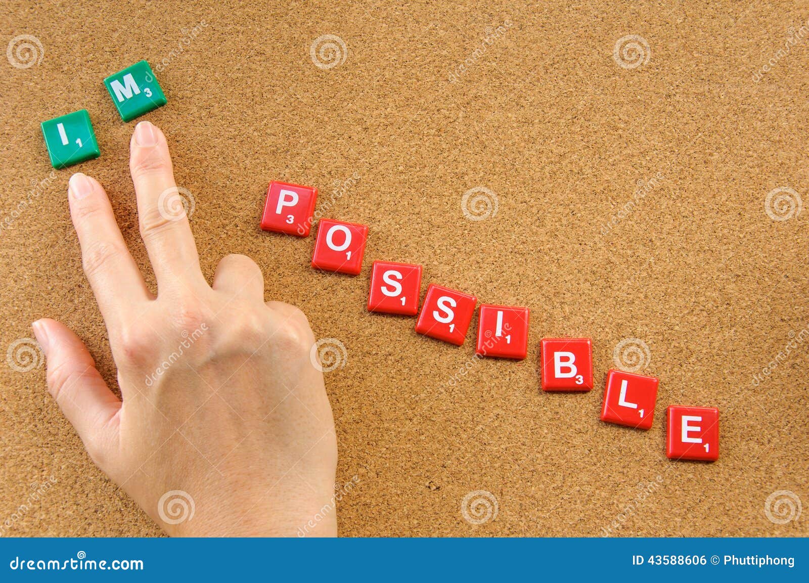 Make it possible stock photo. Image of solution, problem - 43588606