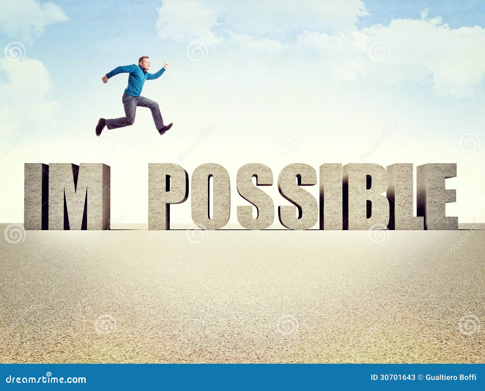 Make it possible stock illustration. Illustration of impossible - 30701643