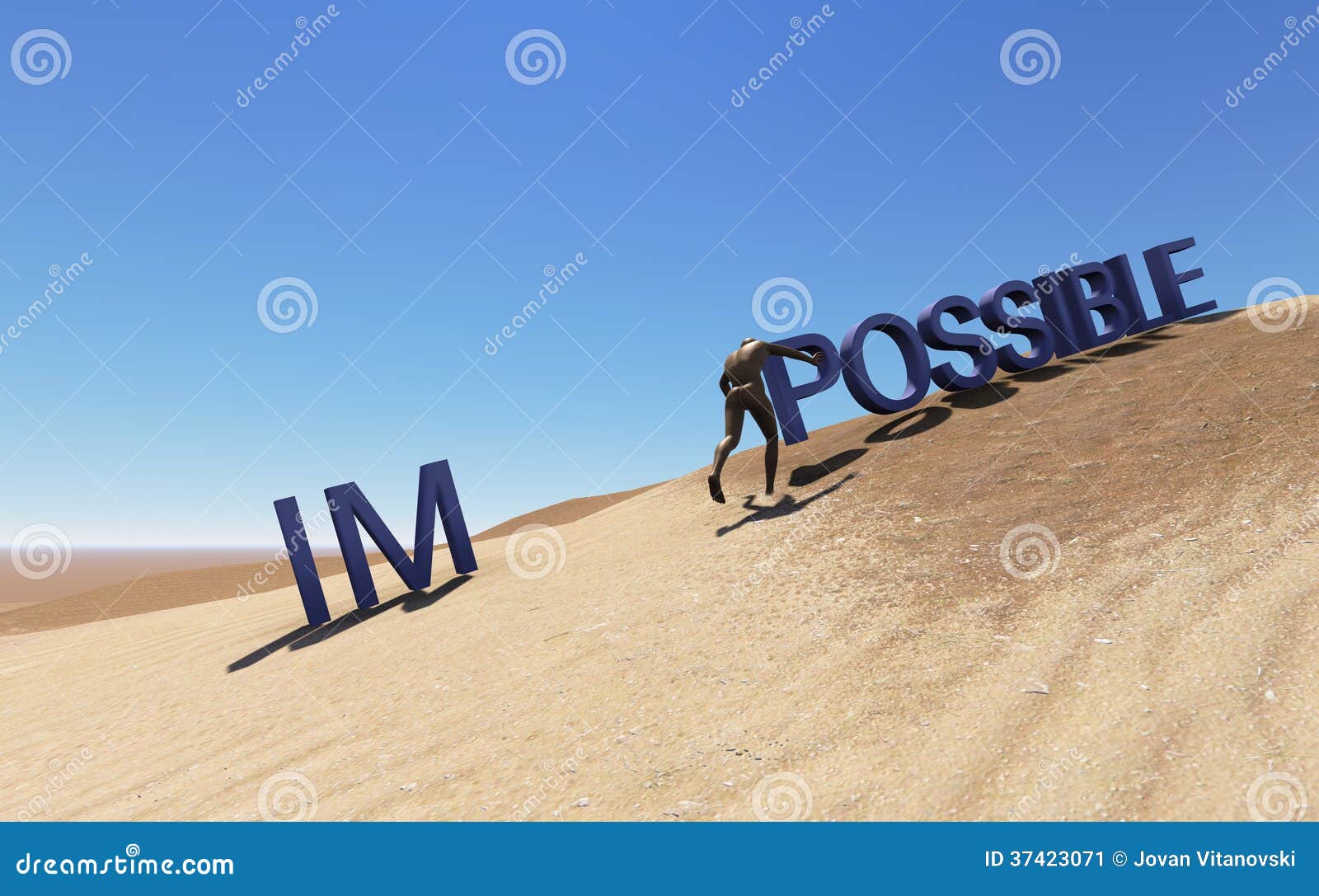 Make it possible stock illustration. Illustration of excellent - 37423071