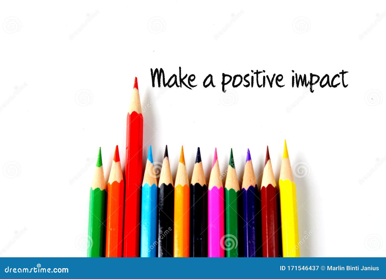 Make positive impact stock image. Image of ethics, leadership - 171546437