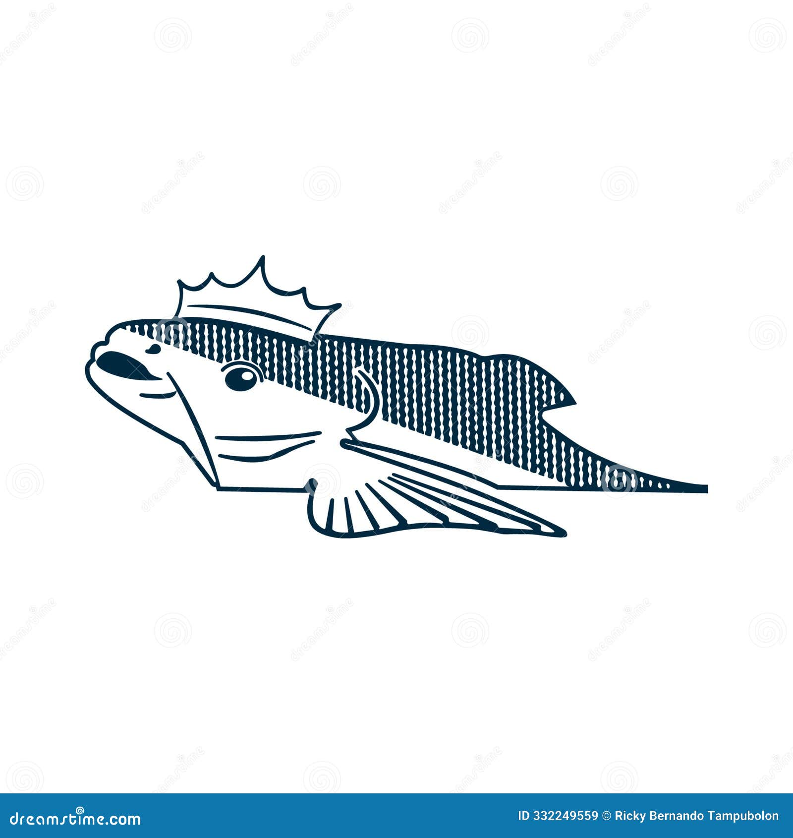 Make A Professional Mekong Giant Catfish Vector | CartoonDealer.com ...