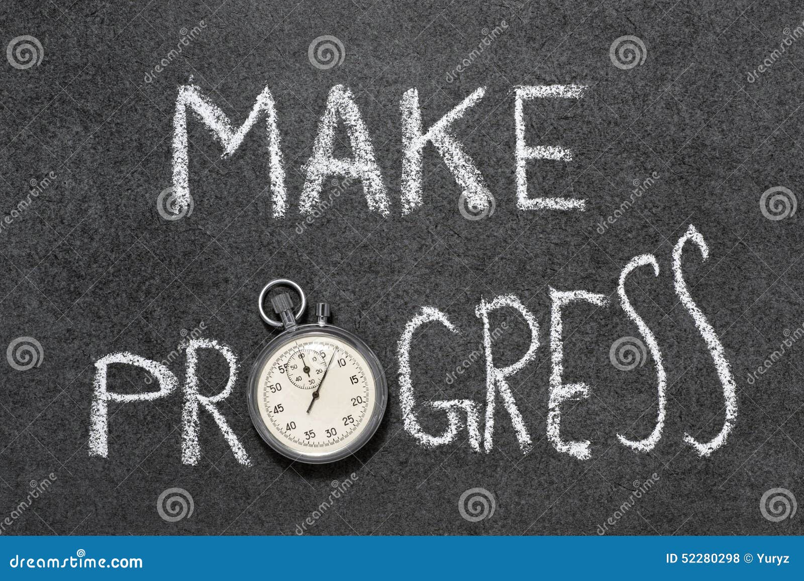 Make progress stock photo. Image of action, concept, business - 52280298
