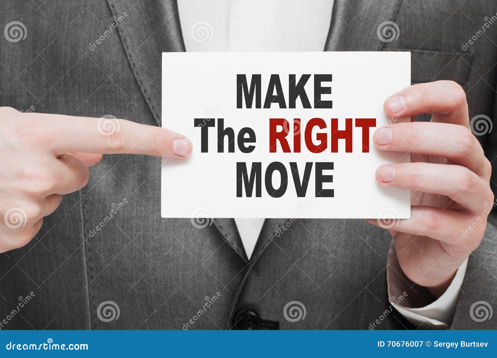 Make the Right Move stock image. Image of male, concept - 70676007