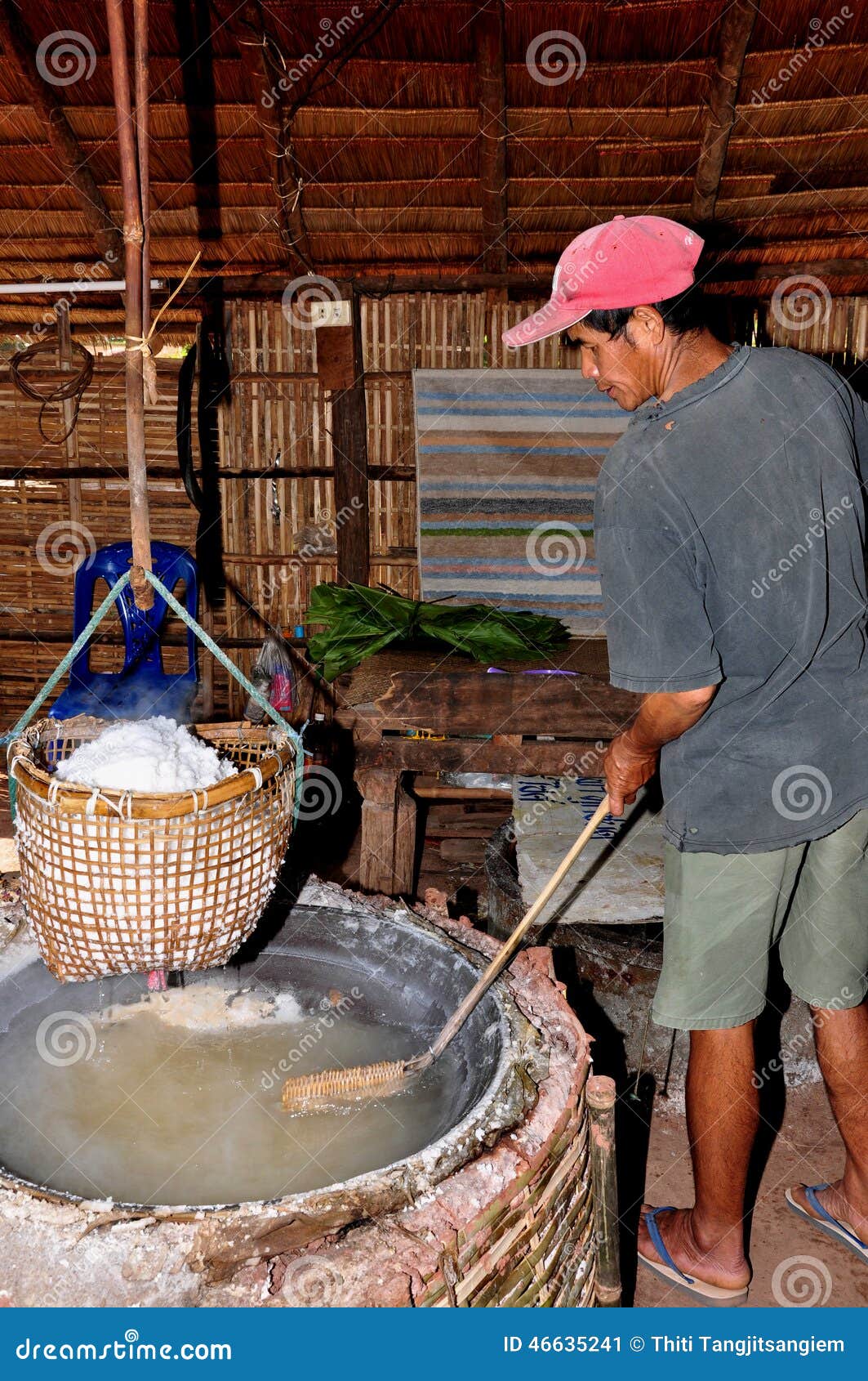 Make salt editorial photo. Image of brazier, environment - 46635241