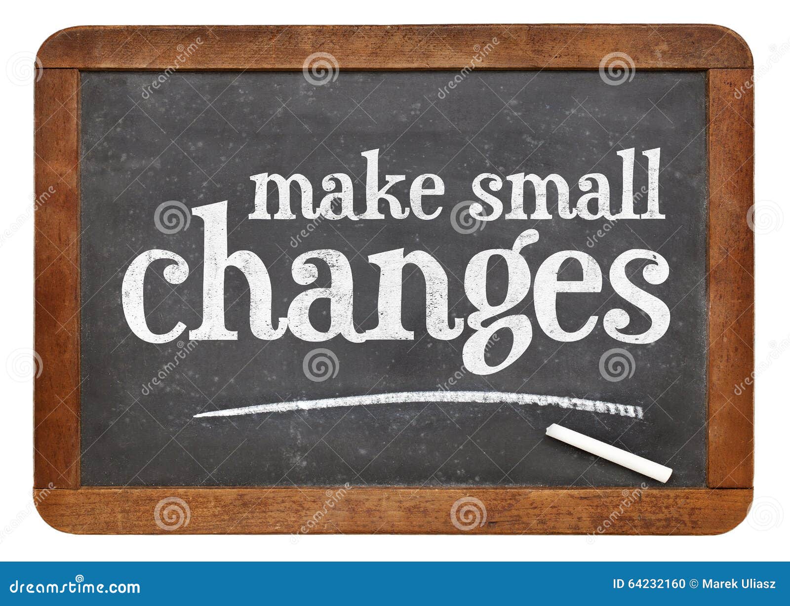 Make small changes advice stock photo. Image of advice - 64232160