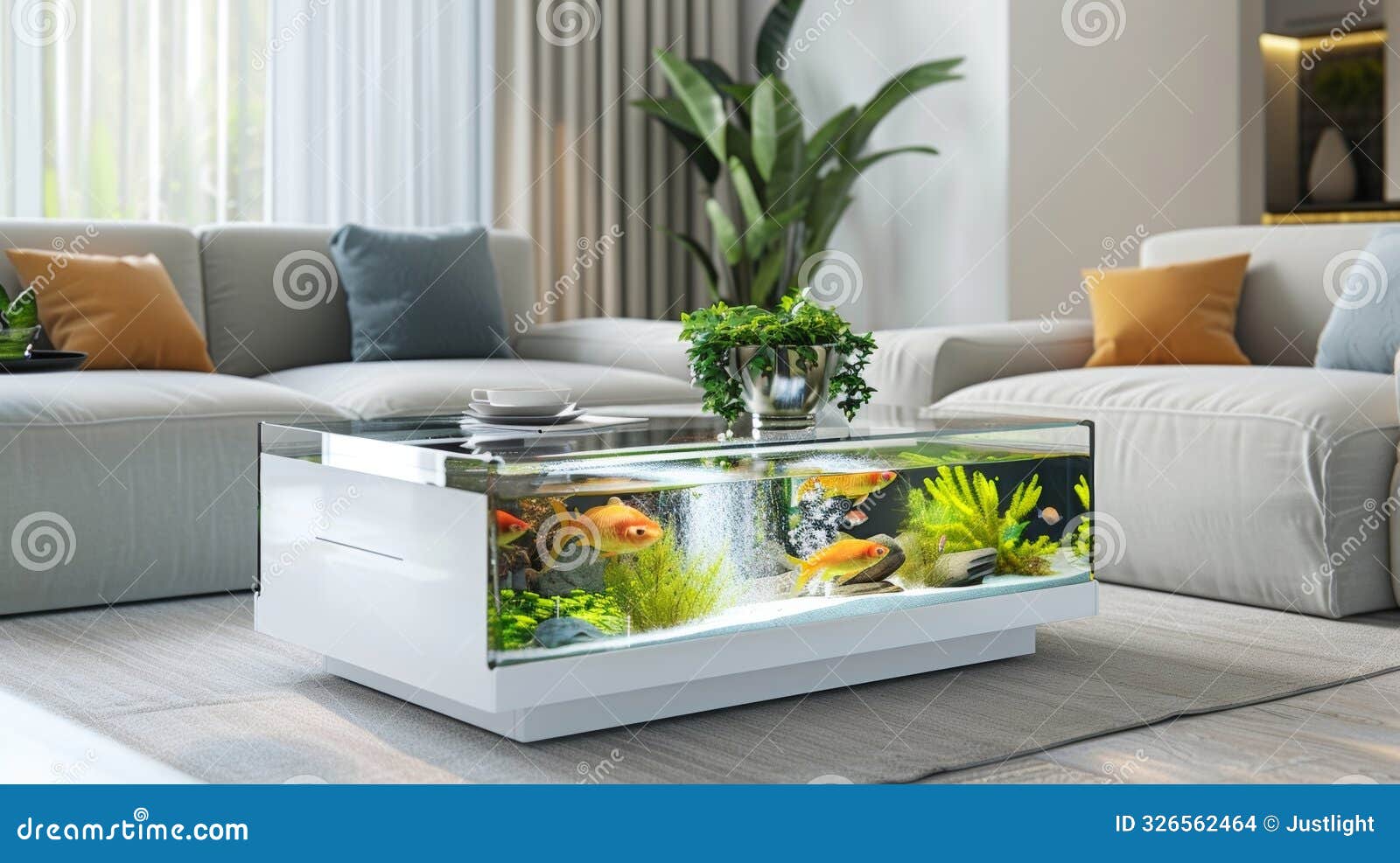 Make a Splash with this Statement Piece Coffee Table that Seamlessly ...