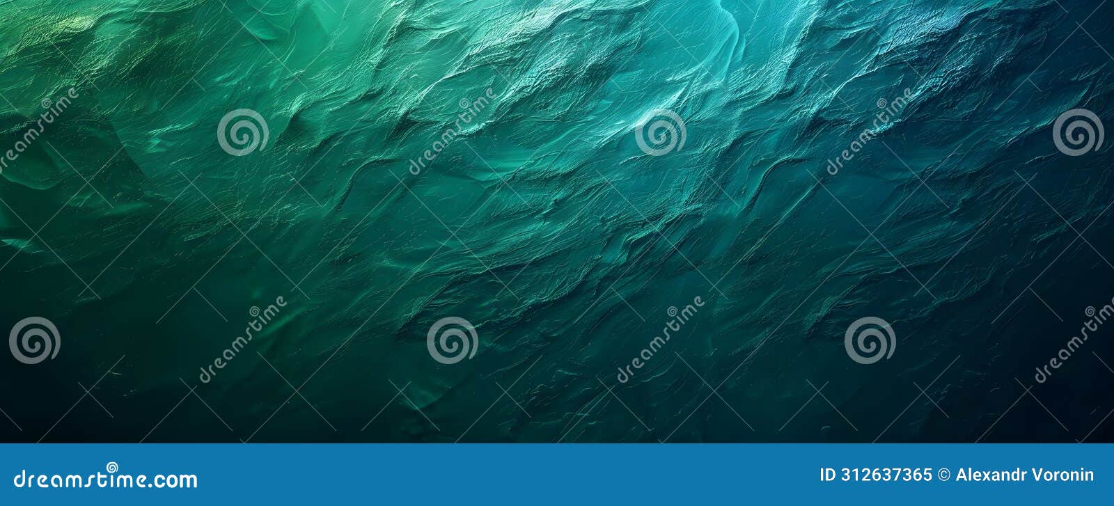 Vivid Mint Shimmer: Sublime Banner Opulence Stock Illustration ...