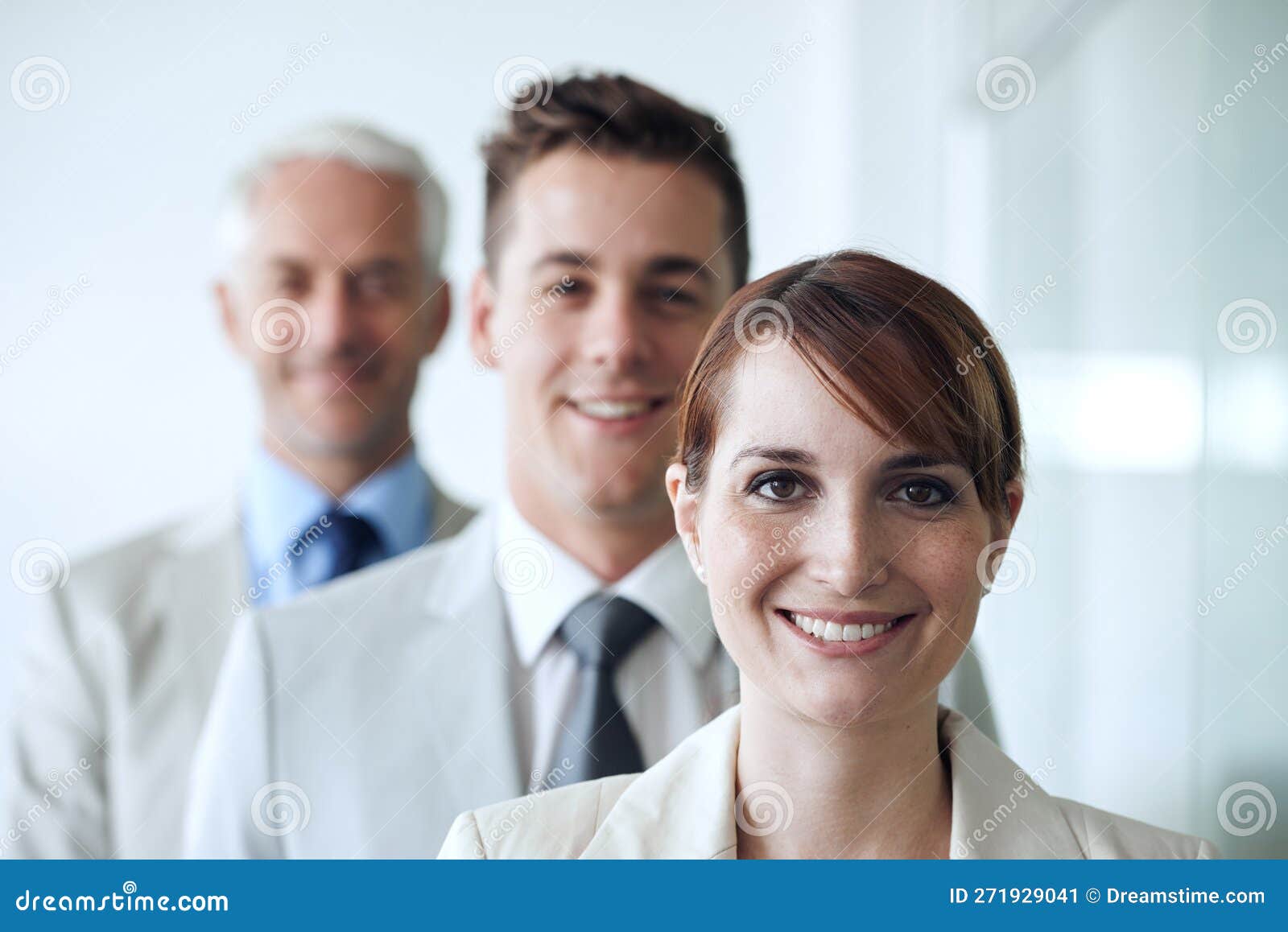 We Make Success a Reality. Portrait of a Group of Confident-looking ...
