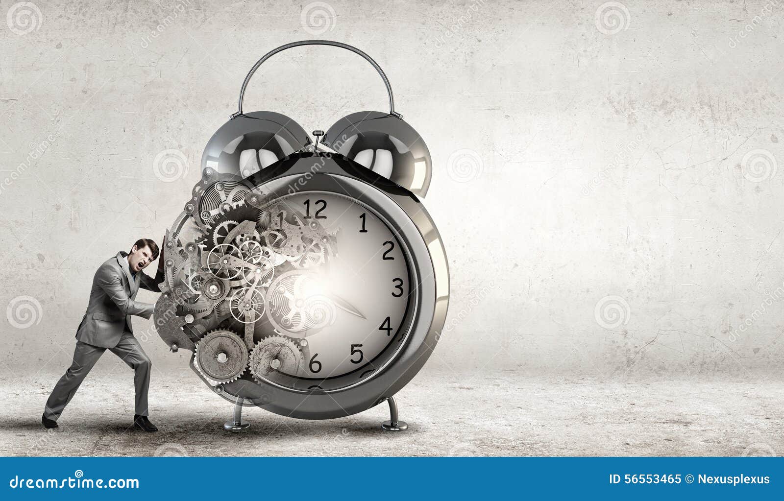 Make the time run stock image. Image of concept, businessman - 56553465