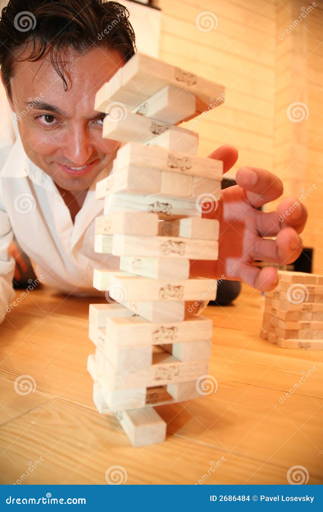 Make the toy tower stock photo. Image of model, design - 2686484