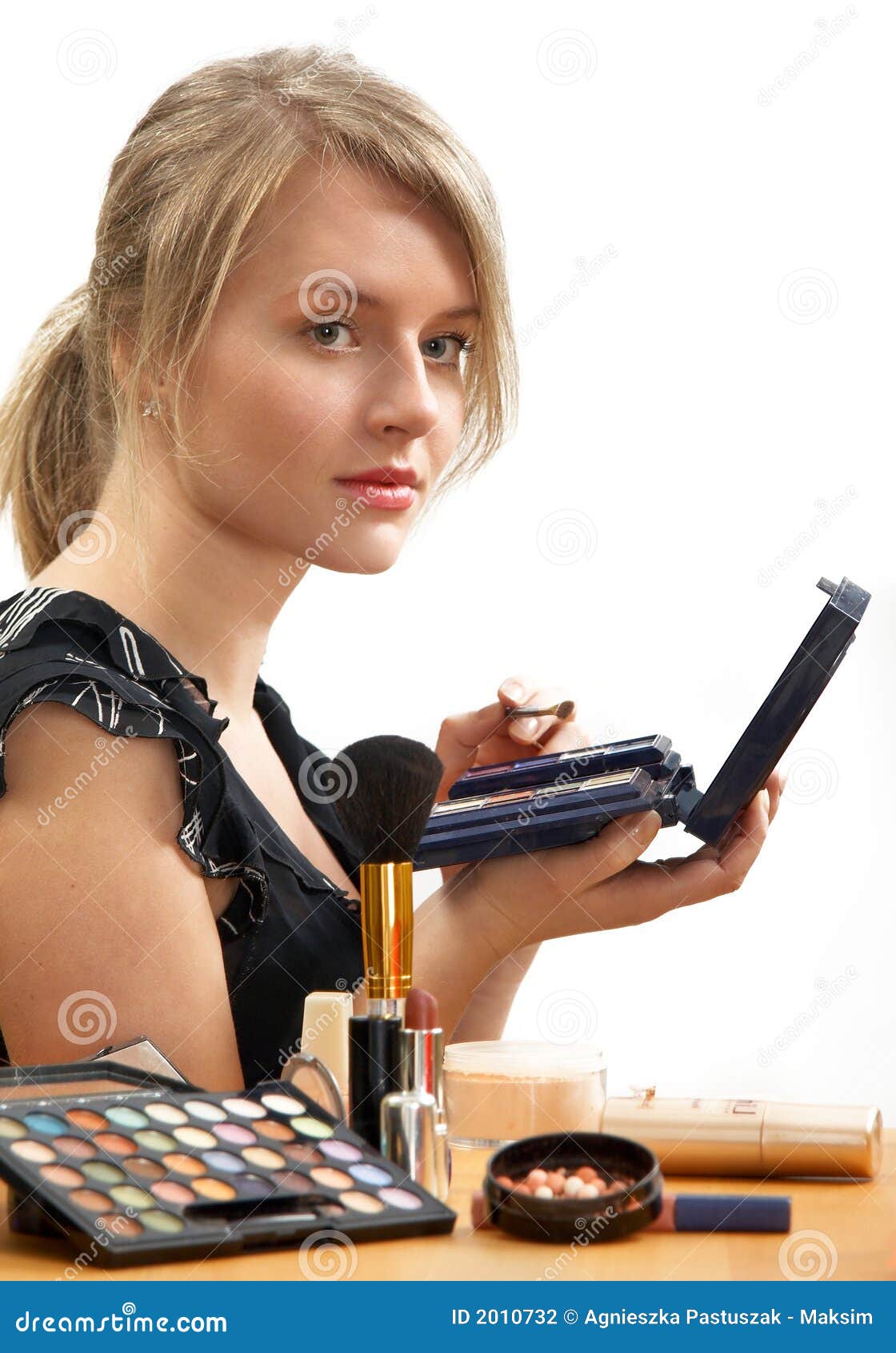 Make-up stock photo. Image of body, females, eyebrow, beauty - 2010732