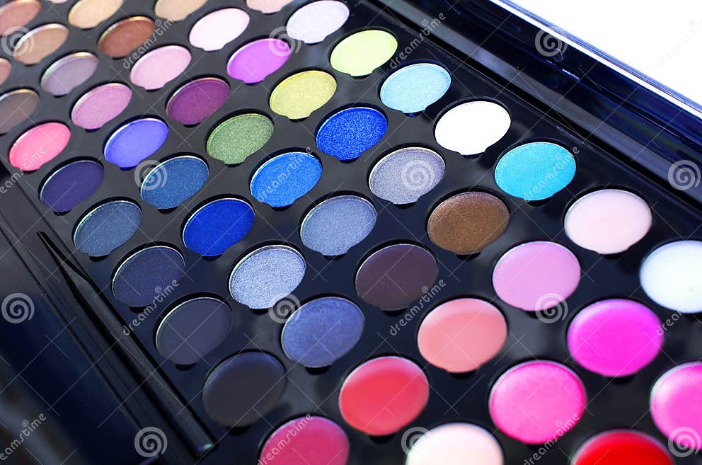 Make up stock image. Image of woman, tone, colors, beauty - 22679363