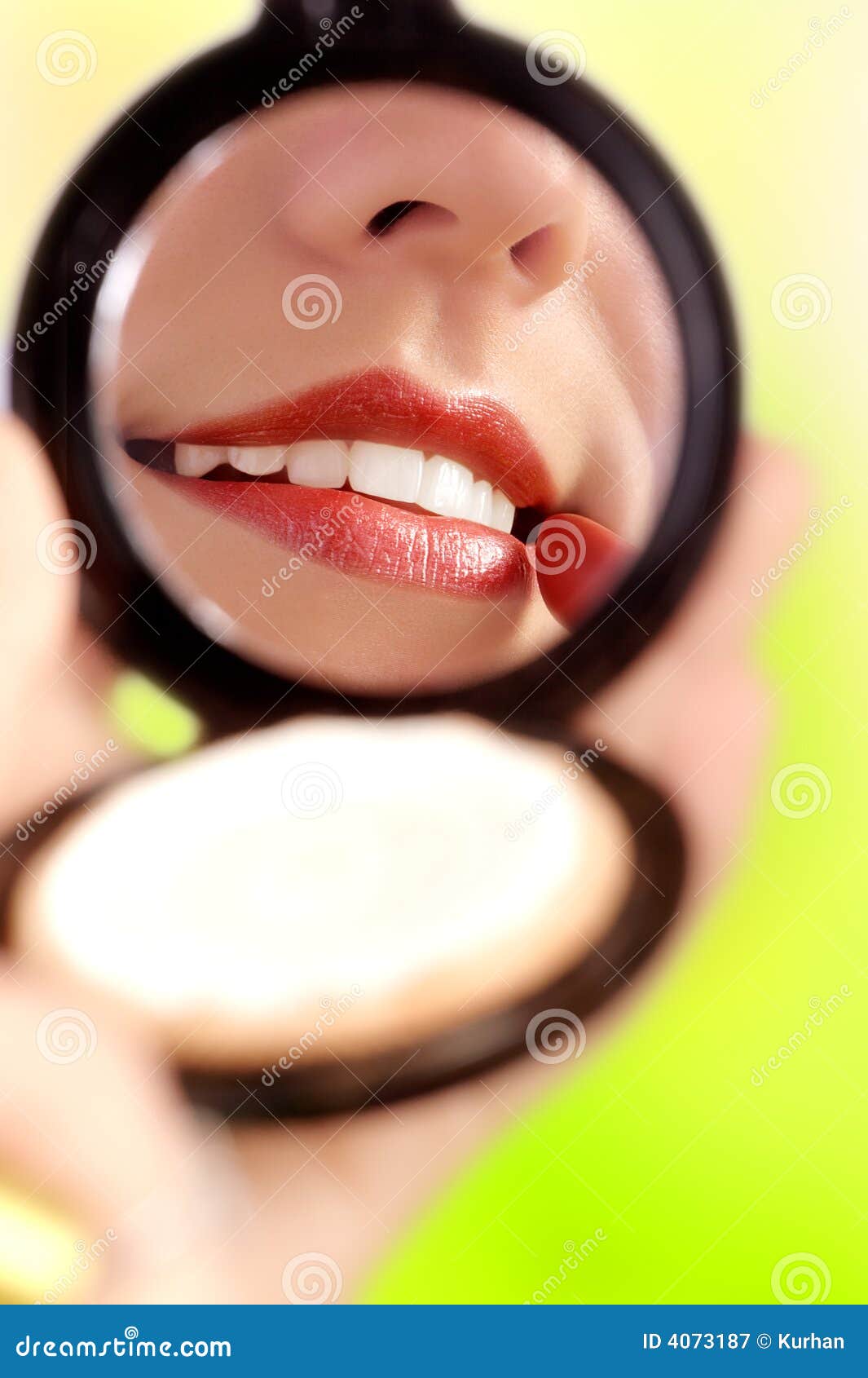 Make up stock image. Image of green, nature, lipstick - 4073187