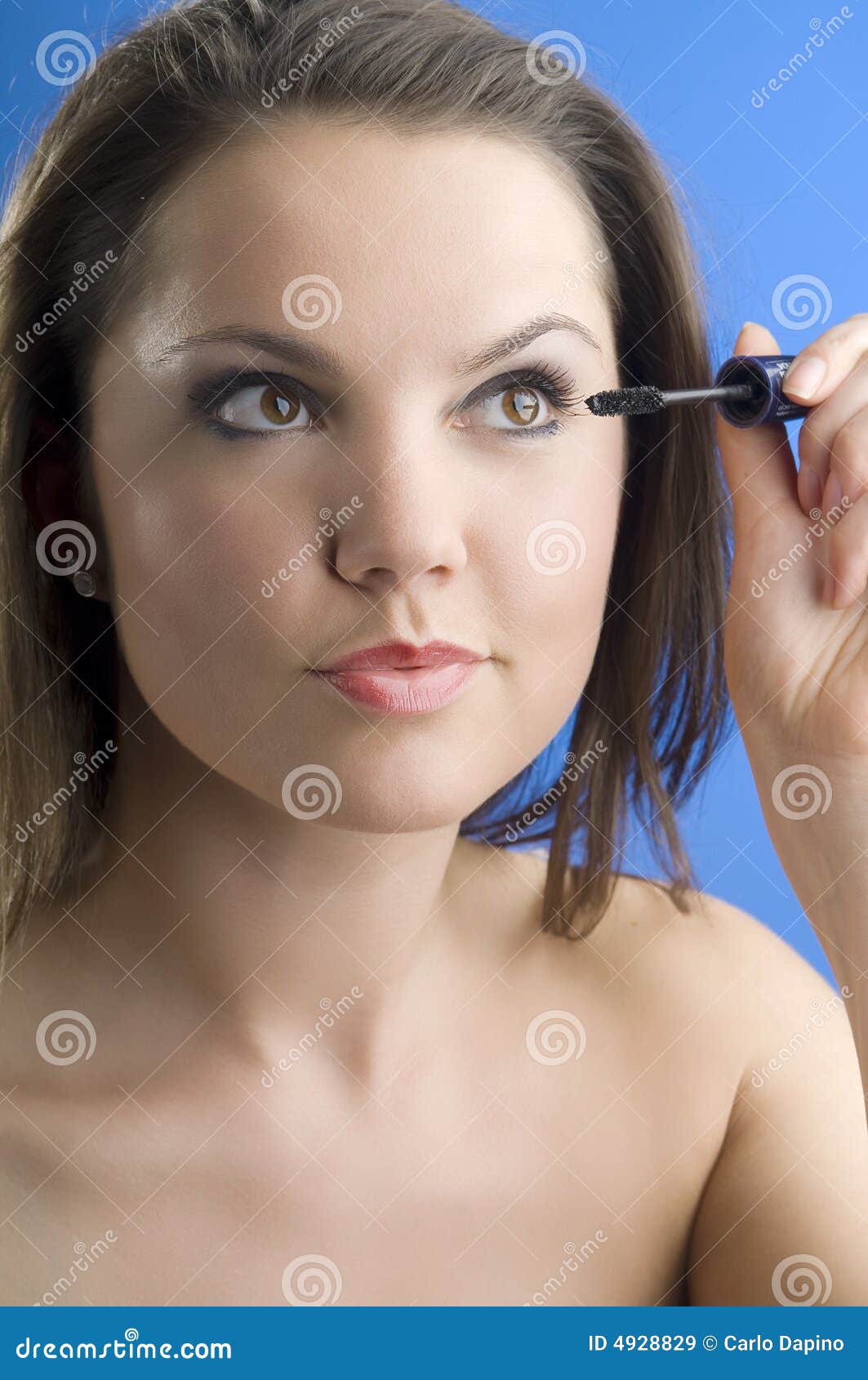 The make up stock image. Image of care, lashes, harmony - 4928829