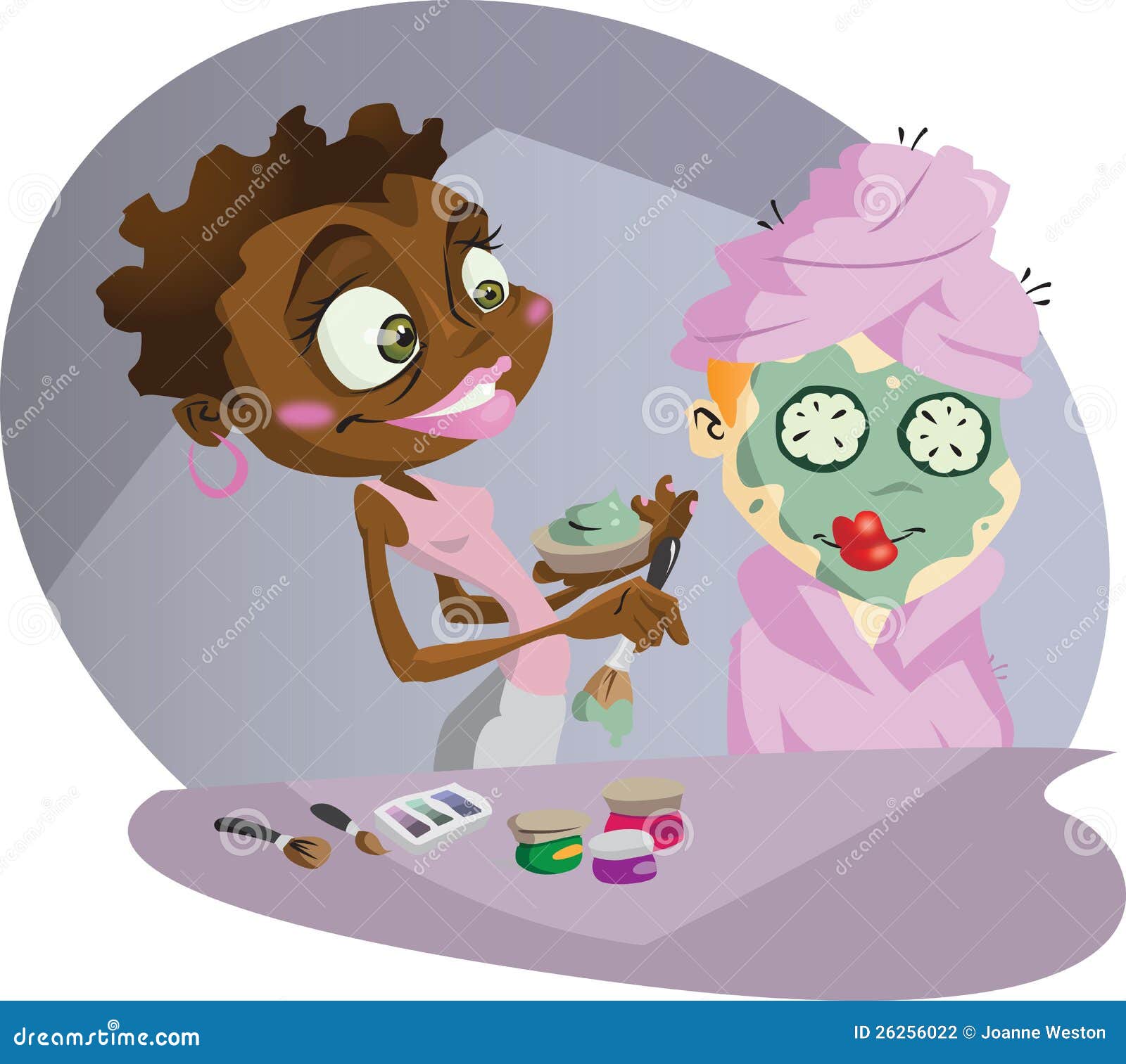 Make Up Artist Concept. Professional Artist Doing A Beauty Procedure ...