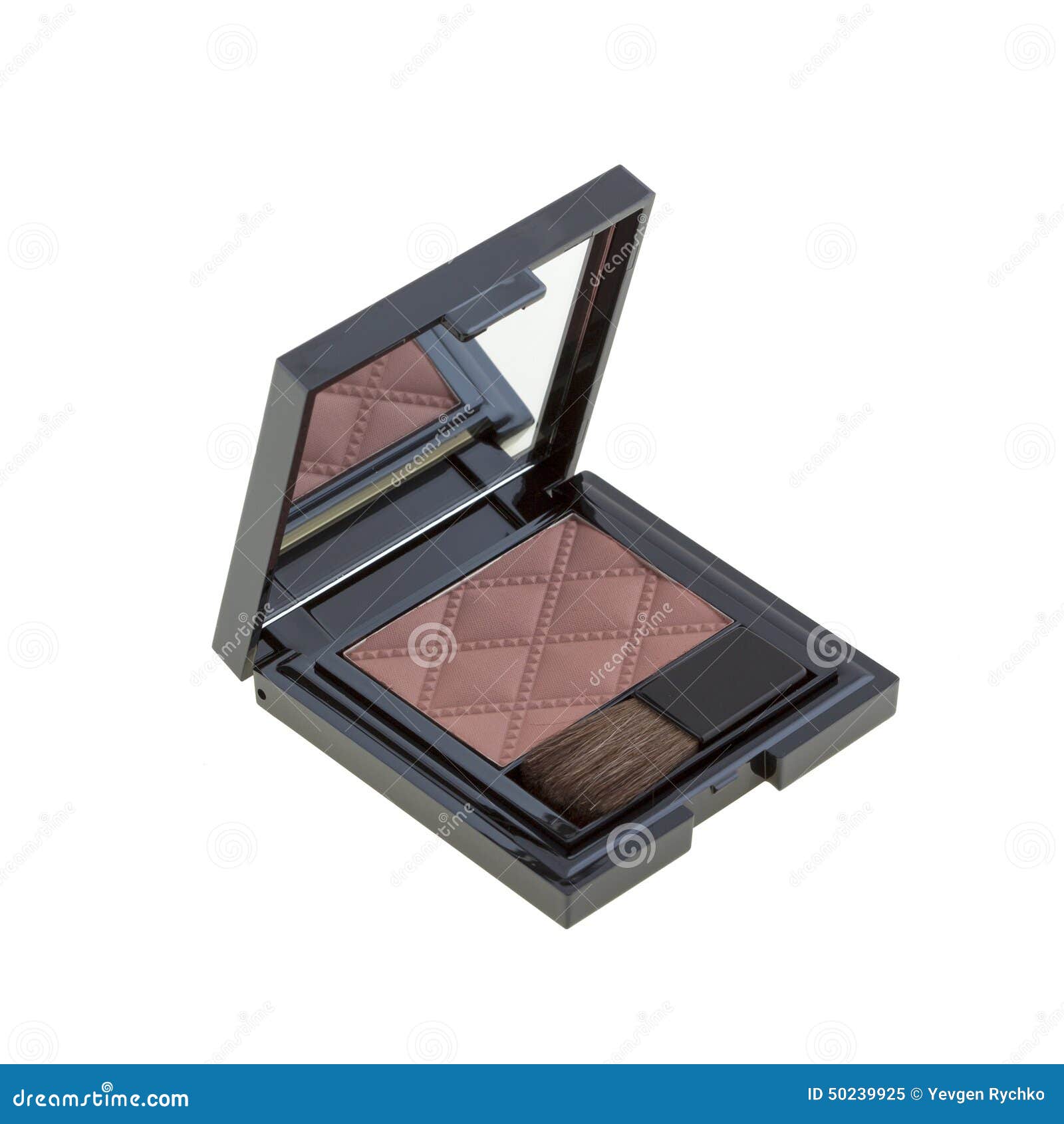 Make-up blusher in box stock image. Image of female, makeup - 50239925